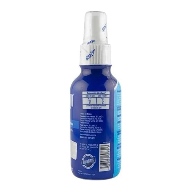 Microdacyn Skin Antiseptic Spray - 120 ml Bottle for External Use ...