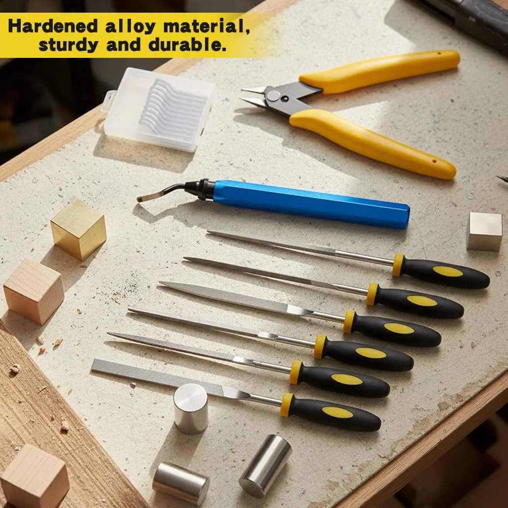 Print Deburring Tool Set with 10 count Multipurpose Removing Burr 6 ...