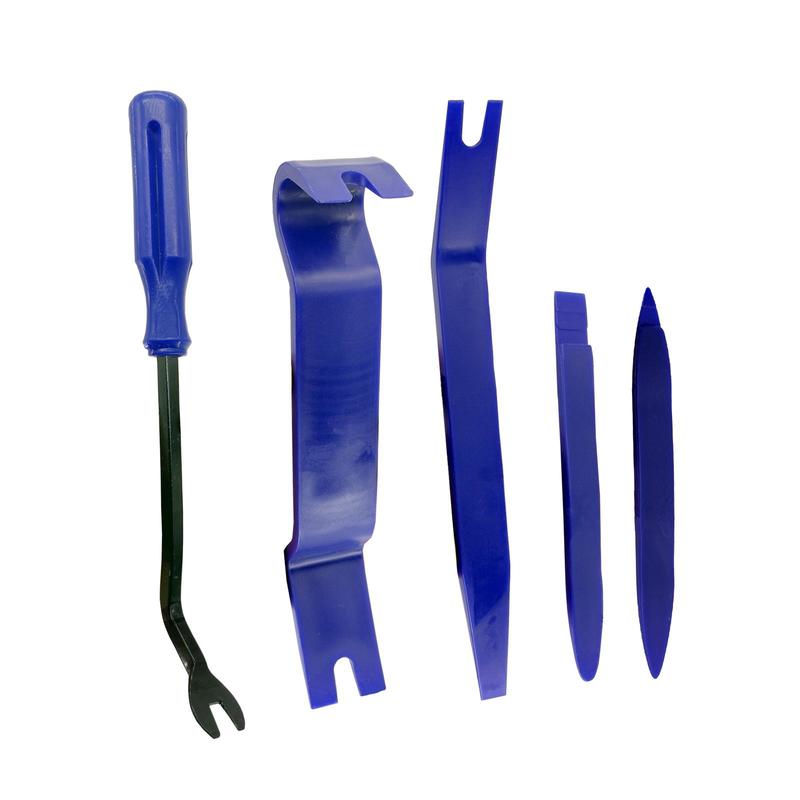 Plastic Car Interior Removal Tool, 5 Counts Auto Trim Removal Tool Kit ...
