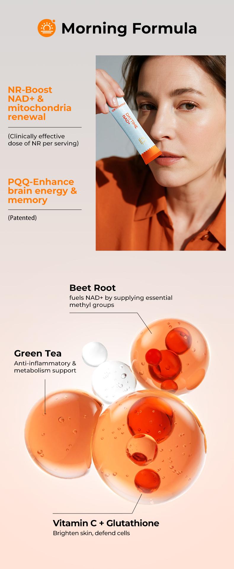 OXYENERGY 14-Day NAD+ PRO 24/7 Anti-Aging – Day & Night Cellular ...