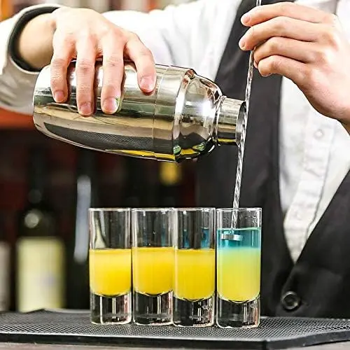 Clear Heavy Base Shot Glasses 12 Pack, 2 oz Tall Glass Set - TikTok Shop