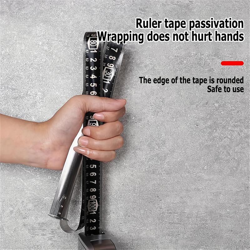 2025 New 16/25FT Stainless Steel Tape Measure - Dual-Sided Precision ...