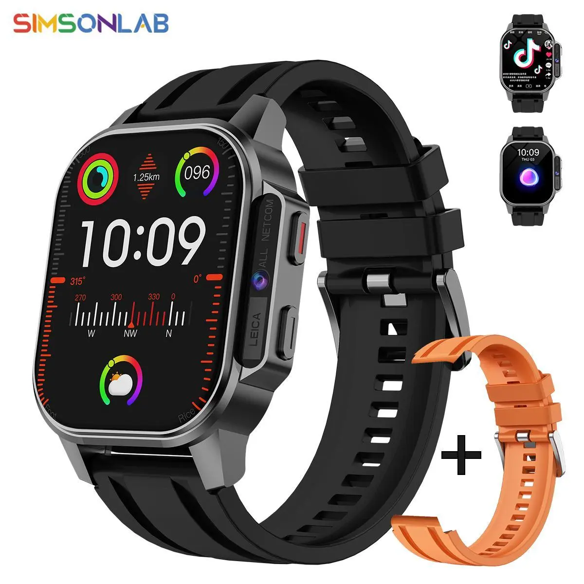 Multifunctional Wireless Smart Watch with Band, Fashion Digital Watch ...