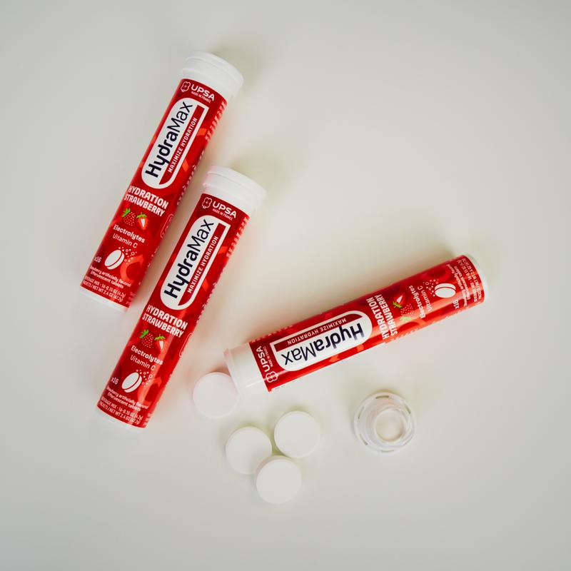 HydraMax Hydration Effervescent Tablets – Electrolytes with Vitamin C ...