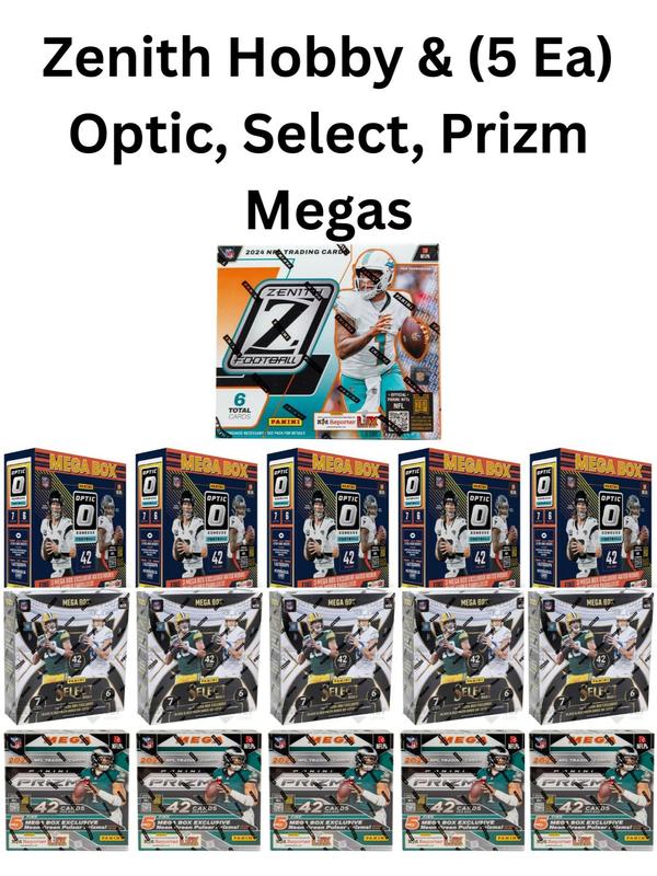 Breaks 9/1 1pm EST: 2024 Panini Zenith Hobby, (5) Donruss Optic, (5 ...