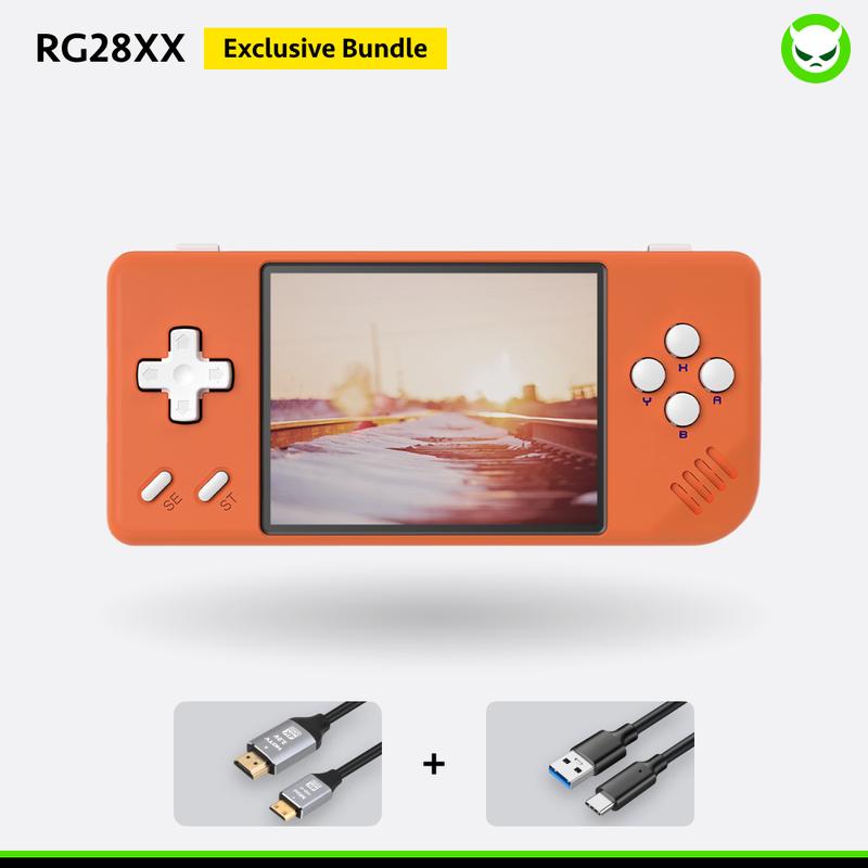 Anbernic RG28XX Handheld Game Console【Buy 1 Get 1 4K HDMI Cable+1 Type ...