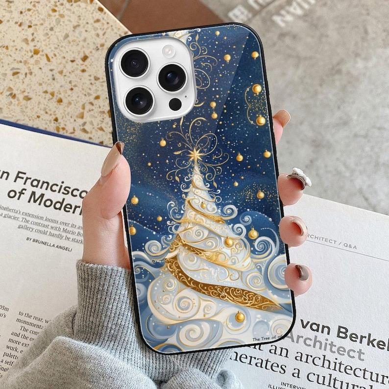 Winter Christmas Phone Case , Faux Stained Glass | Phonecase for iphone ...