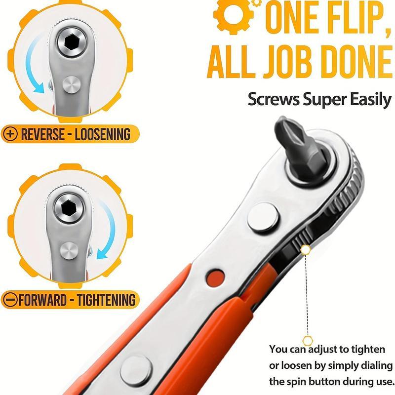 Right Angle Screwdriver Set, Mini Ratchet Screwdriver Set ...