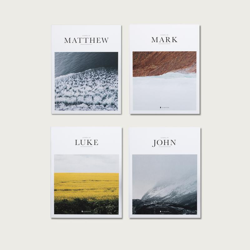 Alabaster The Four Gospels Set - Matthew, Mark, Luke, John (Softcover ...