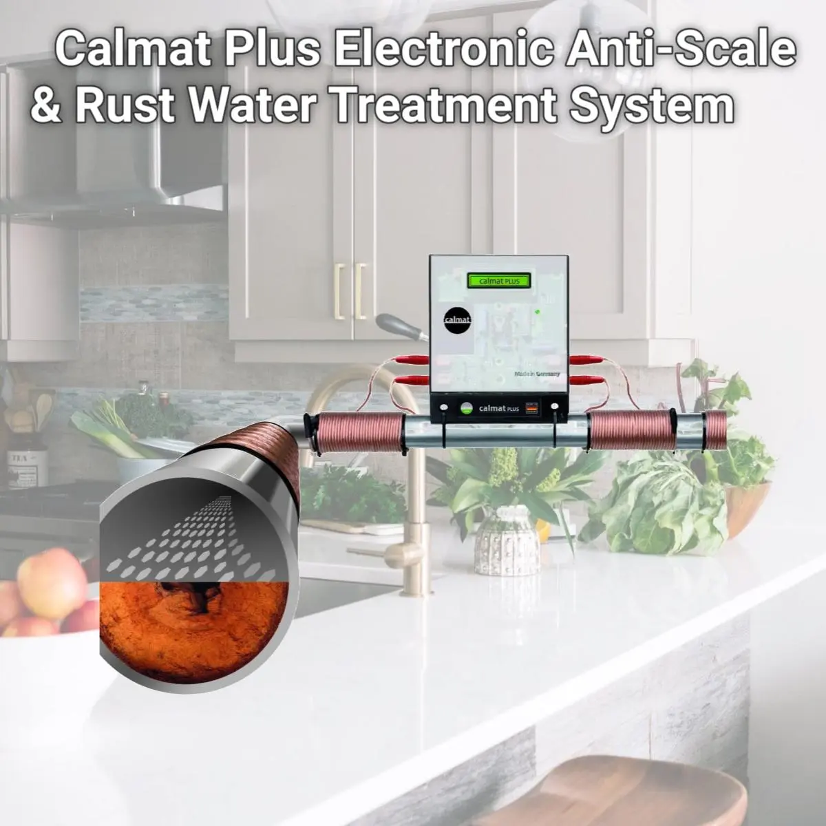 Spacio Innovations 1-6005-000US Calmat Plus Electronic Anti-Scale ...