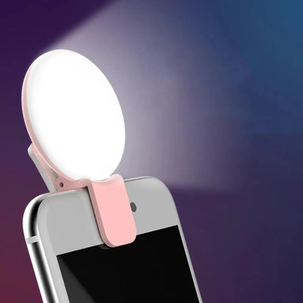 Phone Flash Light Clip, Mini Phone Flash Light, Portable 5 Gear Phone ...