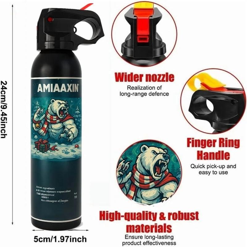 Bear Spray 40 ft Range, Max Strength, EPA-Registered Spray for Bears ...