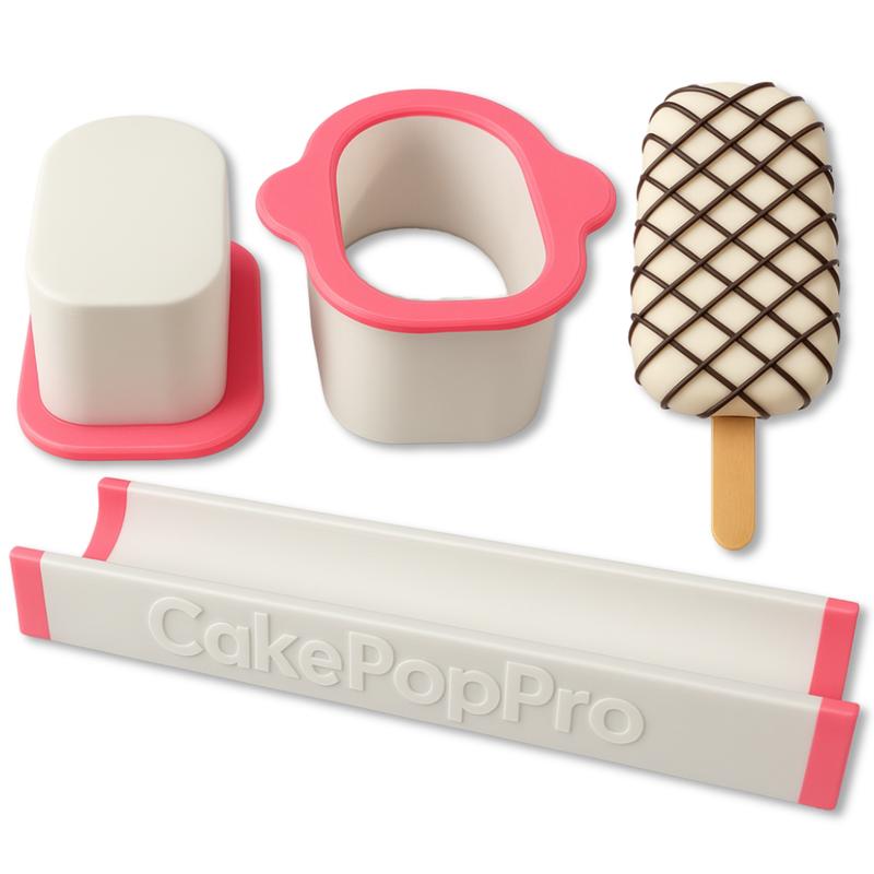 Cakesicle Cake Pop Mold Set with 9in Tray – Easy Cake Pop Cakesicle ...