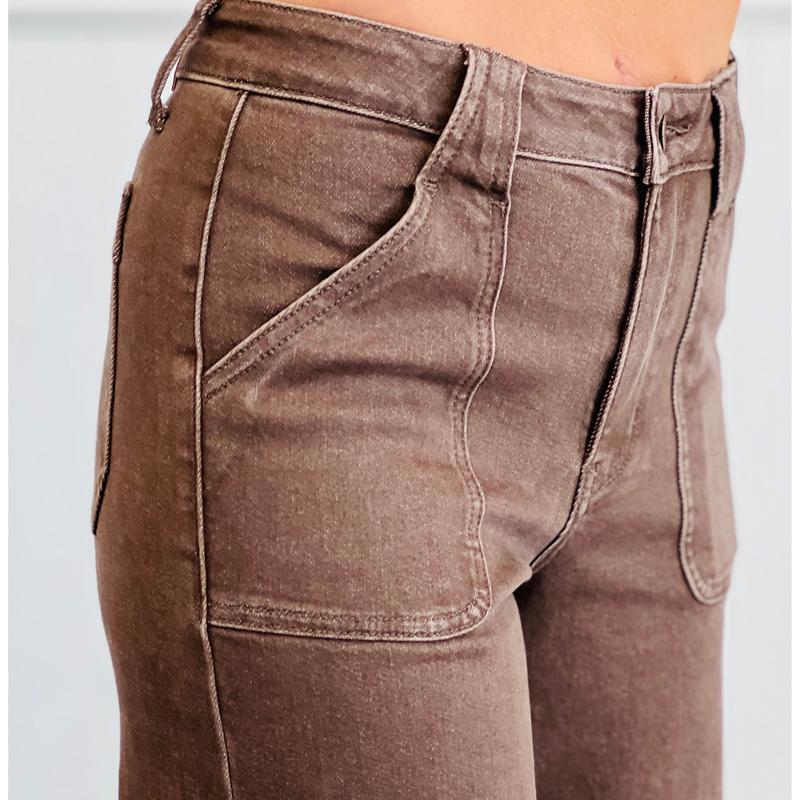 Judy Blue Brownie Points Patch Pocket Jeans (Reg. and Plus) - TikTok Shop