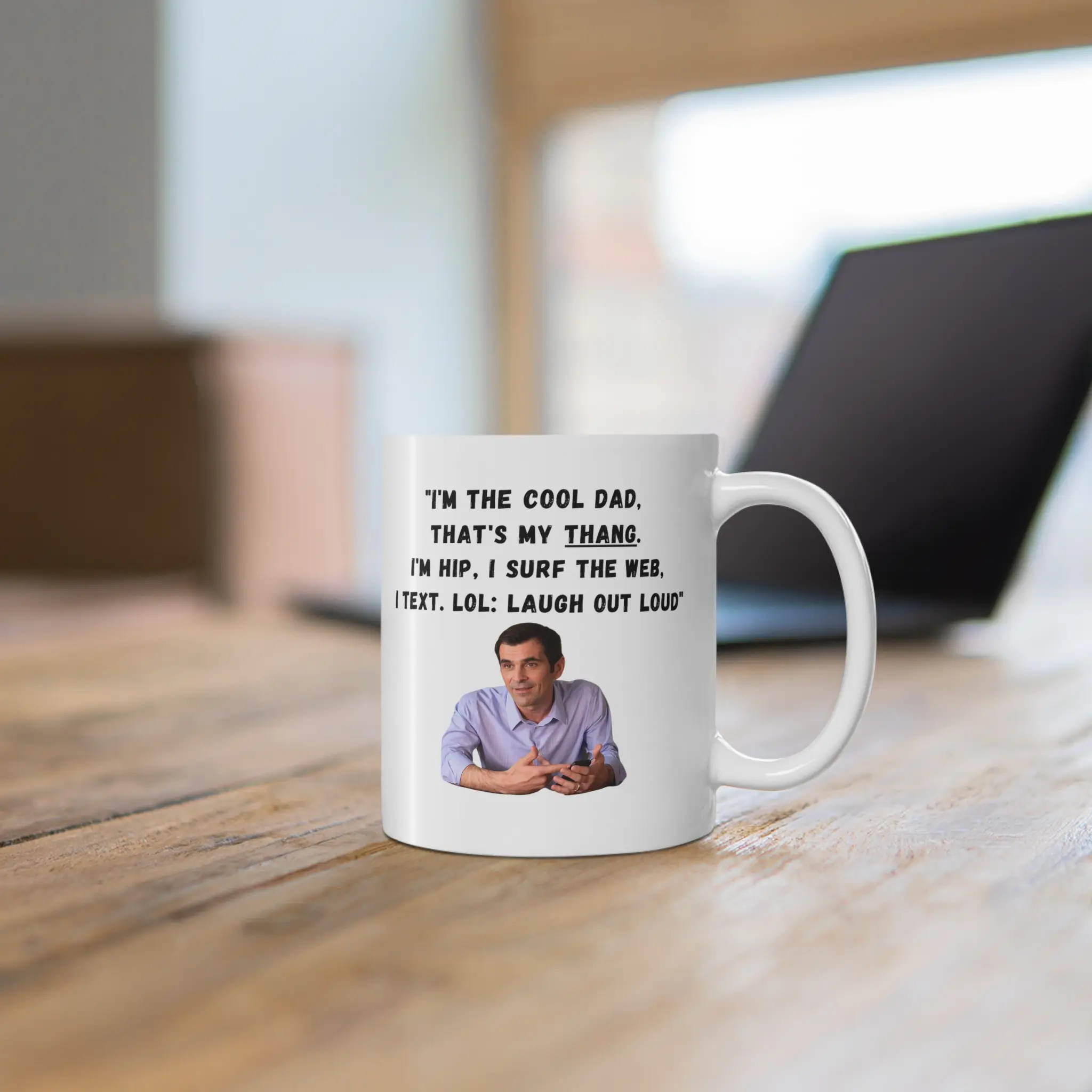Funny "I'm The Cool Dad" Coffee Mug, Gift For Fan, Funny Mug - TikTok Shop