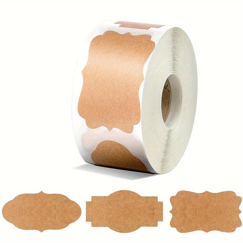 Self-adhesive Labels (300pcs/roll), Decorative Gift Tags for Organizing ...
