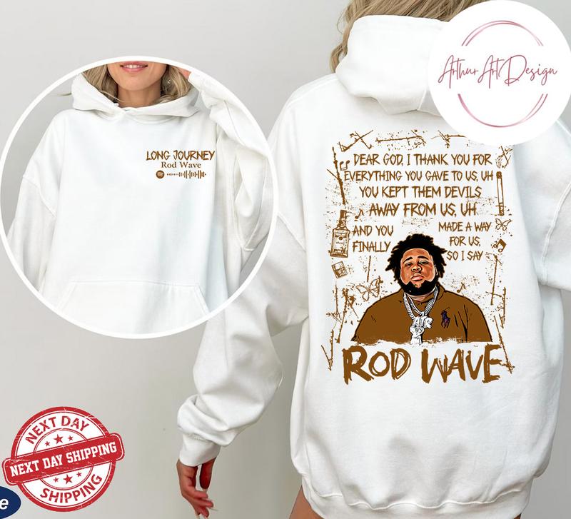 Retro RW Long Journeyy Lyrics 2 side Hoodie, Retro Nostalgia Tour ...