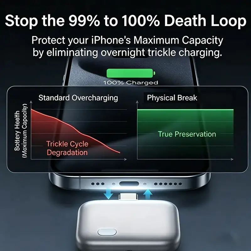 Smart Auto Stop Charging Adapter,Fully Charged Separator, Intelligent ...