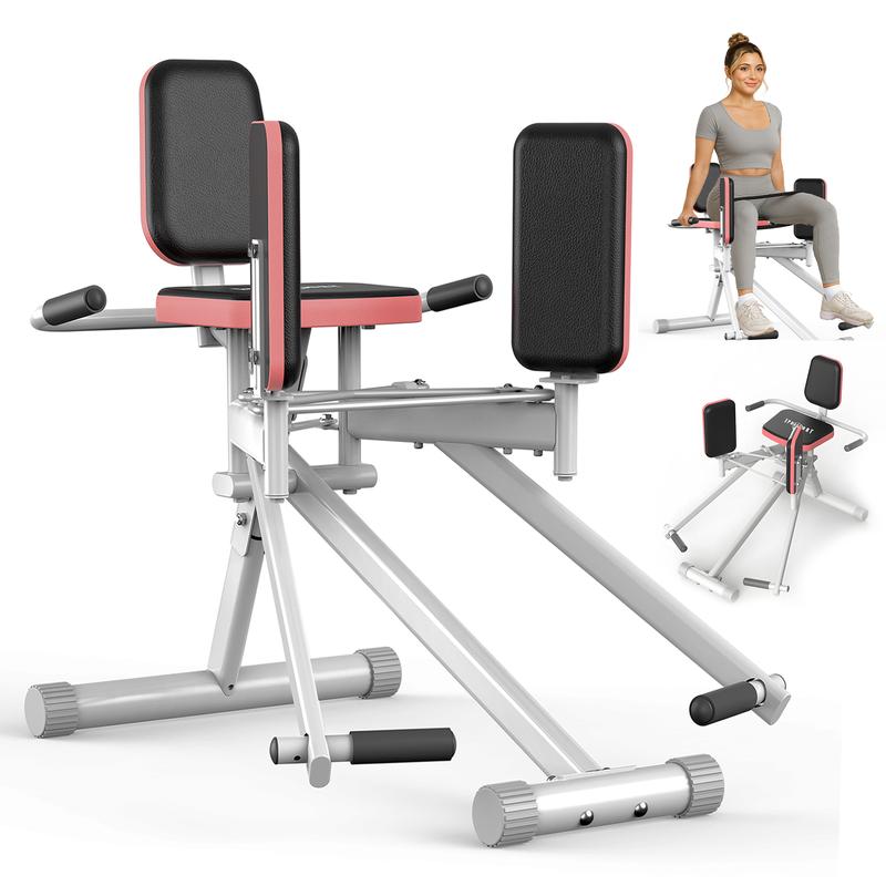EPHESPORT Hip Abductor Machine for Home Gym with Booty Resistance Band ...