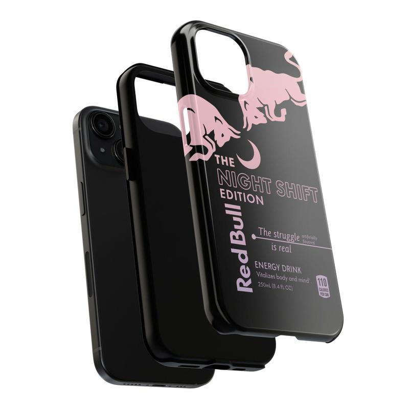 Red Bull Energy Drink Phone Case – Fun Day & Night Shift Edition Cover ...
