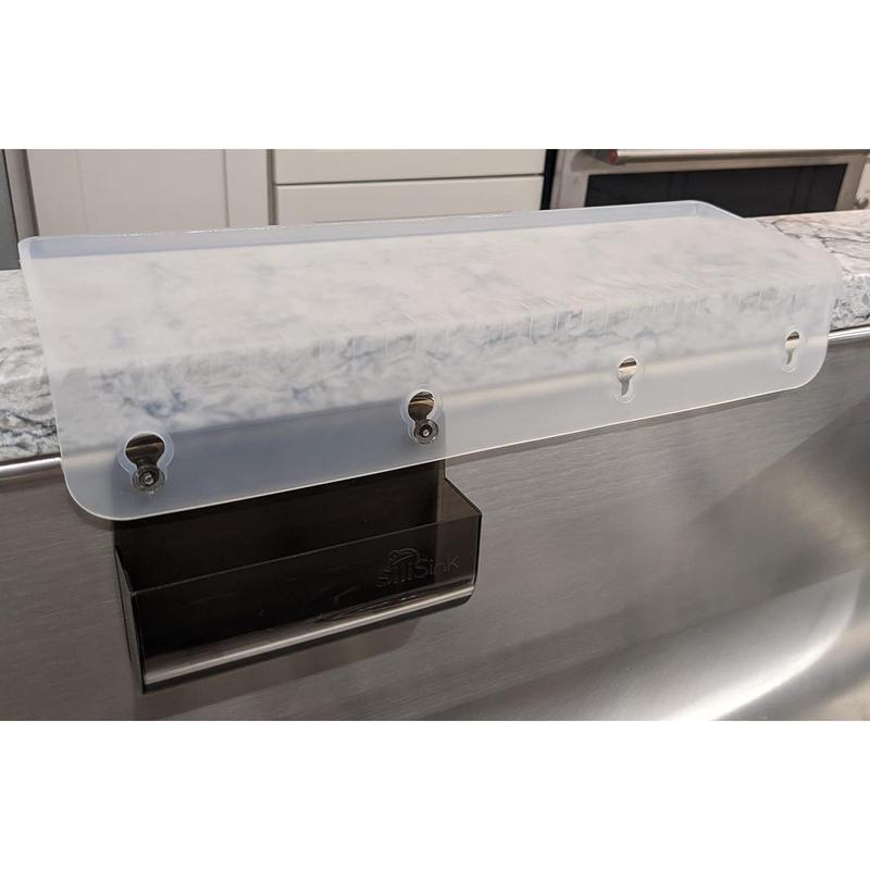 SiliSink Edge Guard for Kitchen Sink - Fits 3.75 - 4 Wide - The Sink ...
