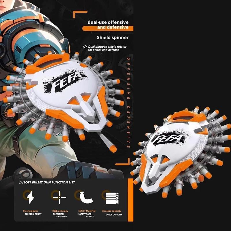 Foam Blaster Shooting Game Toy for Boys Ages 8–10+ 24 Consecutive ...