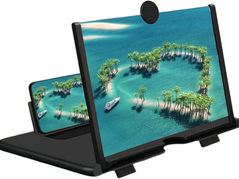 Mobile Phone Magnifier Ultra-HD Screen Magnifier for Easy TV Viewing ...