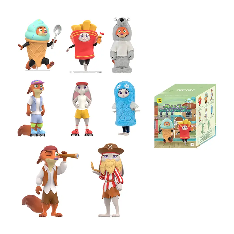 【TOPTOY】Disney Zootopia 2 Best Disguisers Series Figure Blind Box, Cute ...