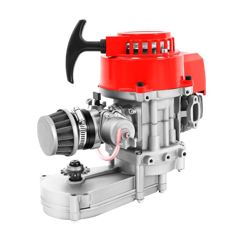 49cc 50cc Big Bore Pocket Bike Engine 2 Stroke Motor Pull Start Engine ...