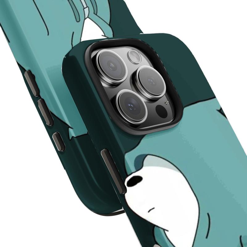 We bare bears Phone Case: Ice Bear Wearing Knit Hat with Grizzly ...