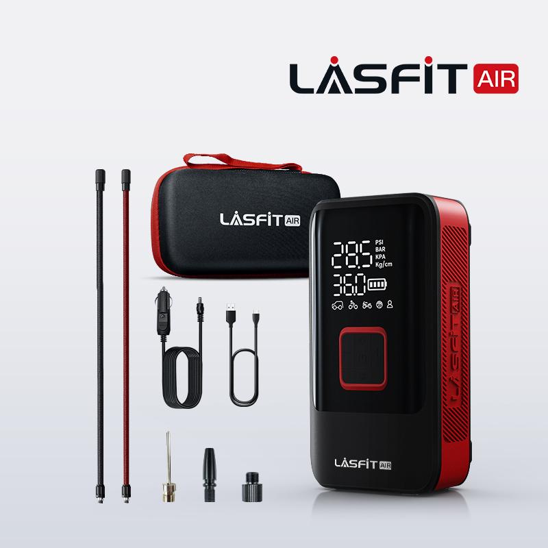 LASFIT TK1 Portable Car Air Pump, Wireless Car Tire Inflator - TikTok Shop