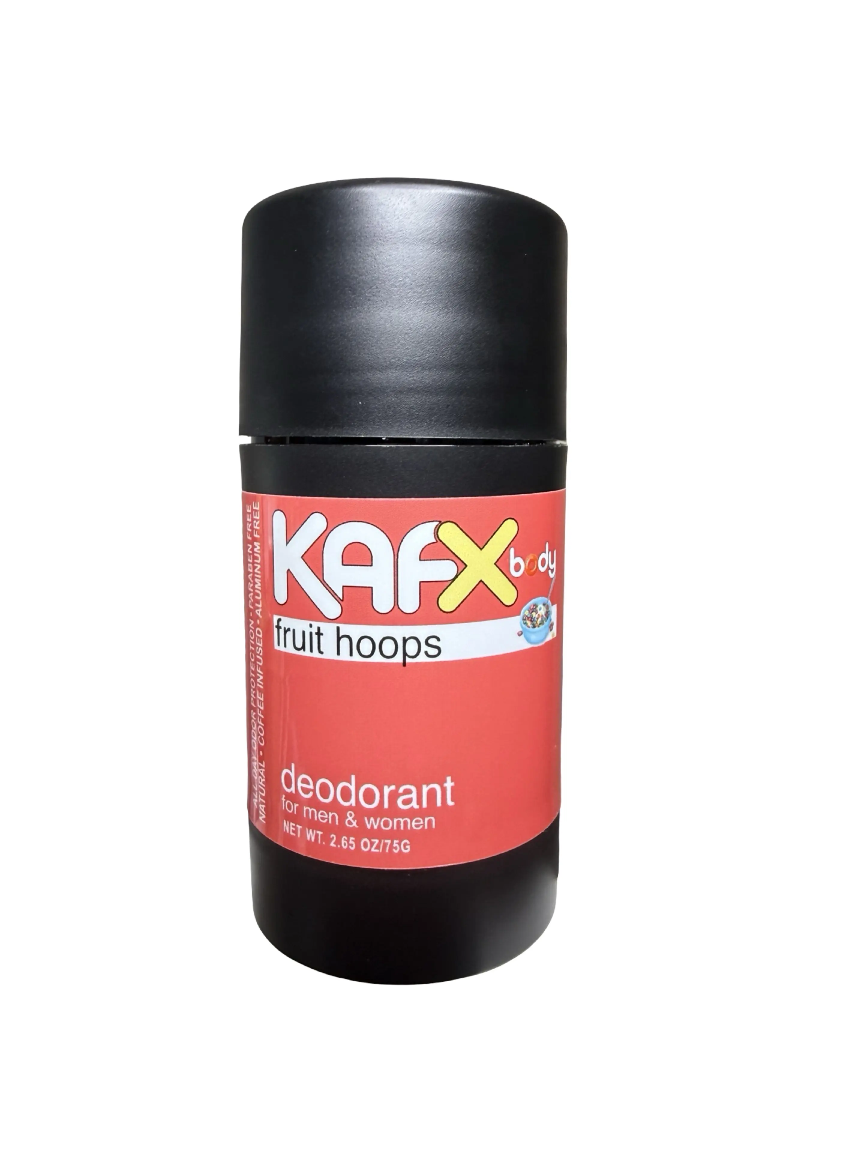 KAFX Body Fruit Hoops Coffee Infused Natural Deodorant Organic Fruity ...