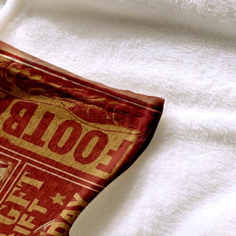 San Francisco Football Flannel Blanket,Team Spirit Themed Print,Ultra ...