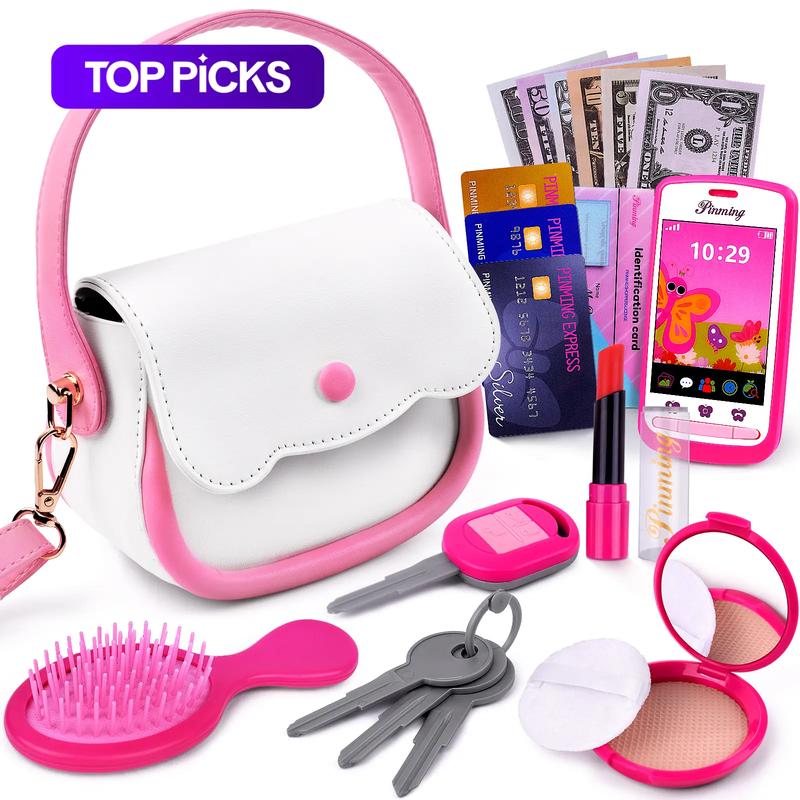 Purse Pretend Play Makeup Toy Set, 1 Set Pretend Play Makeup - TikTok Shop