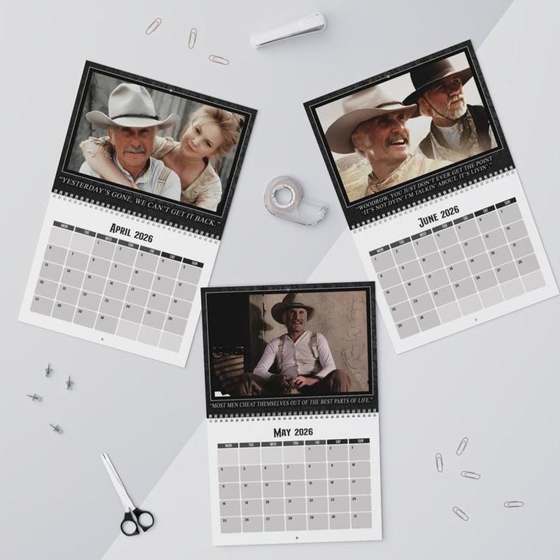 Lonesome Dove Calendar 2026, New Year Calendar And Planner, Unique ...