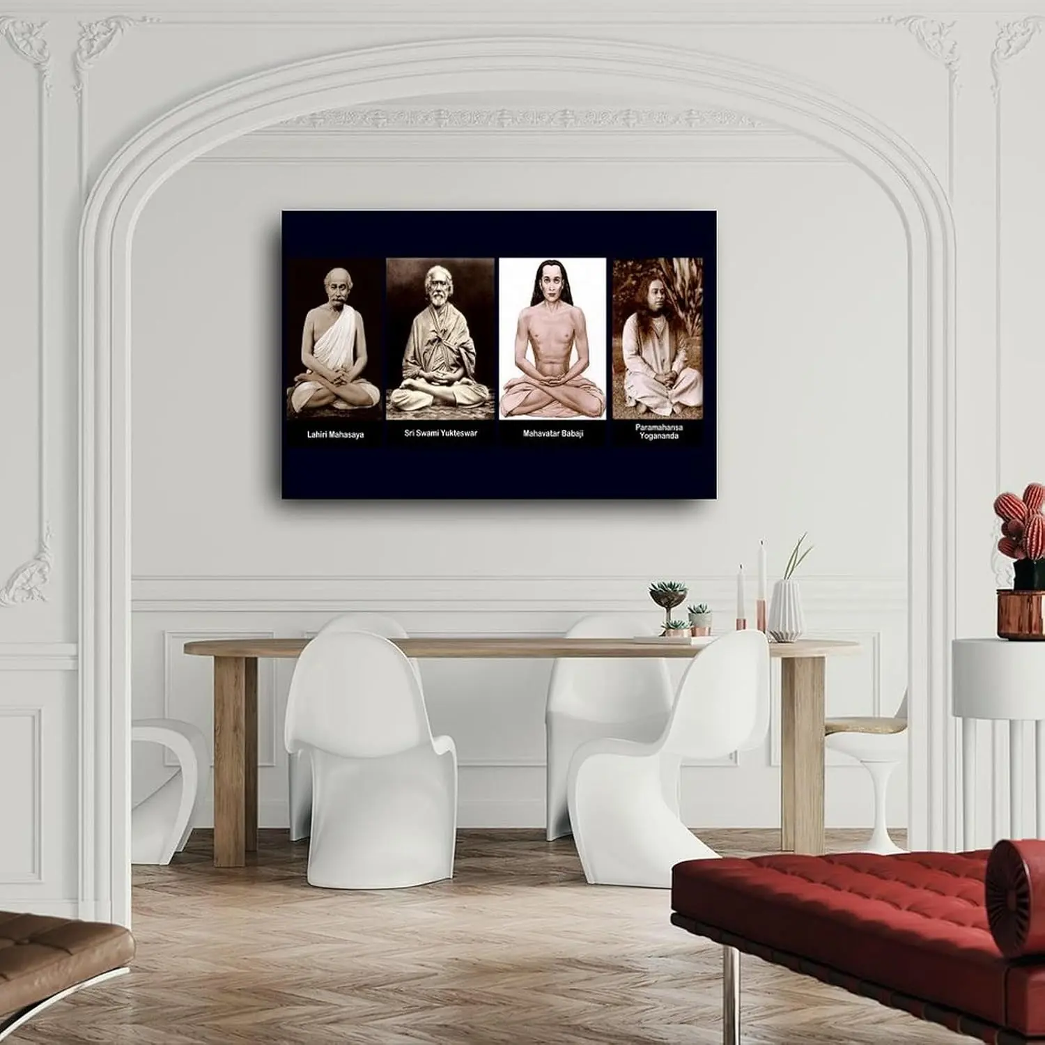 Indian Holy Lahiri Mahasaya Sri Swami Yukteswar Mahavatar Babaji ...