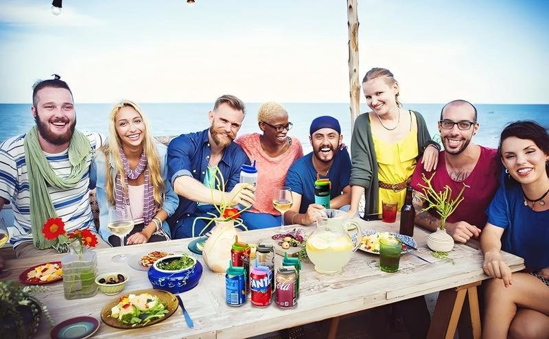 DIPESI 4-Pack BPA-Free Soda Can Lids with Straw - Reusable Lids for ...