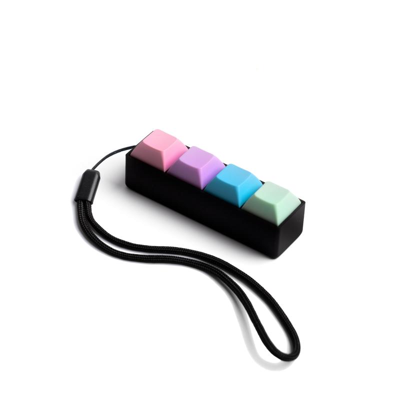 [Customizable Keycap Colors!] 4 Key Mechanical Keyboard Fidget - TikTok ...