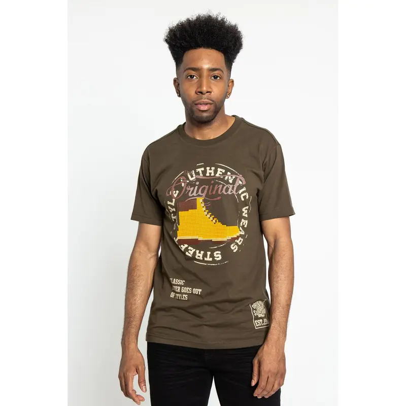 Timberland Boot Lego Pixel T-Shirt - TikTok Shop