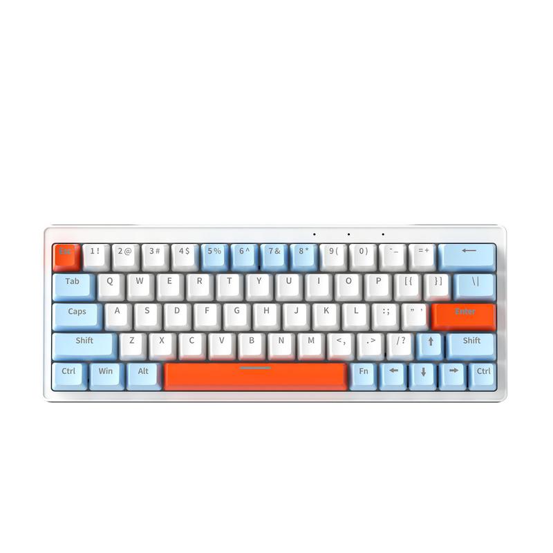 ZIFRIEND ZA63 60% Mechanical Keyboard with Hot-Swappable RGB, Dual ...