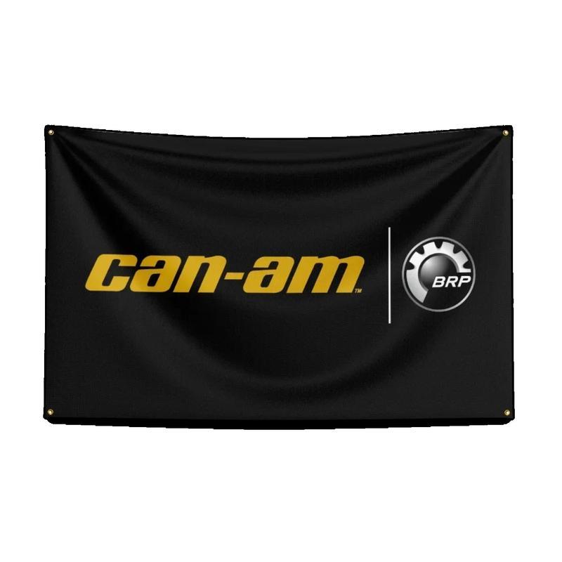 3x5ft Can-Am BRP Motorcycle Racing Flag - Polyester Printed Banner for ...