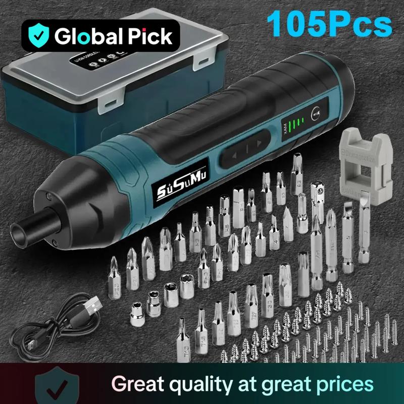 Torque Adjustable Electric Screwdriver, Impact Drill Driver, - TikTok Shop