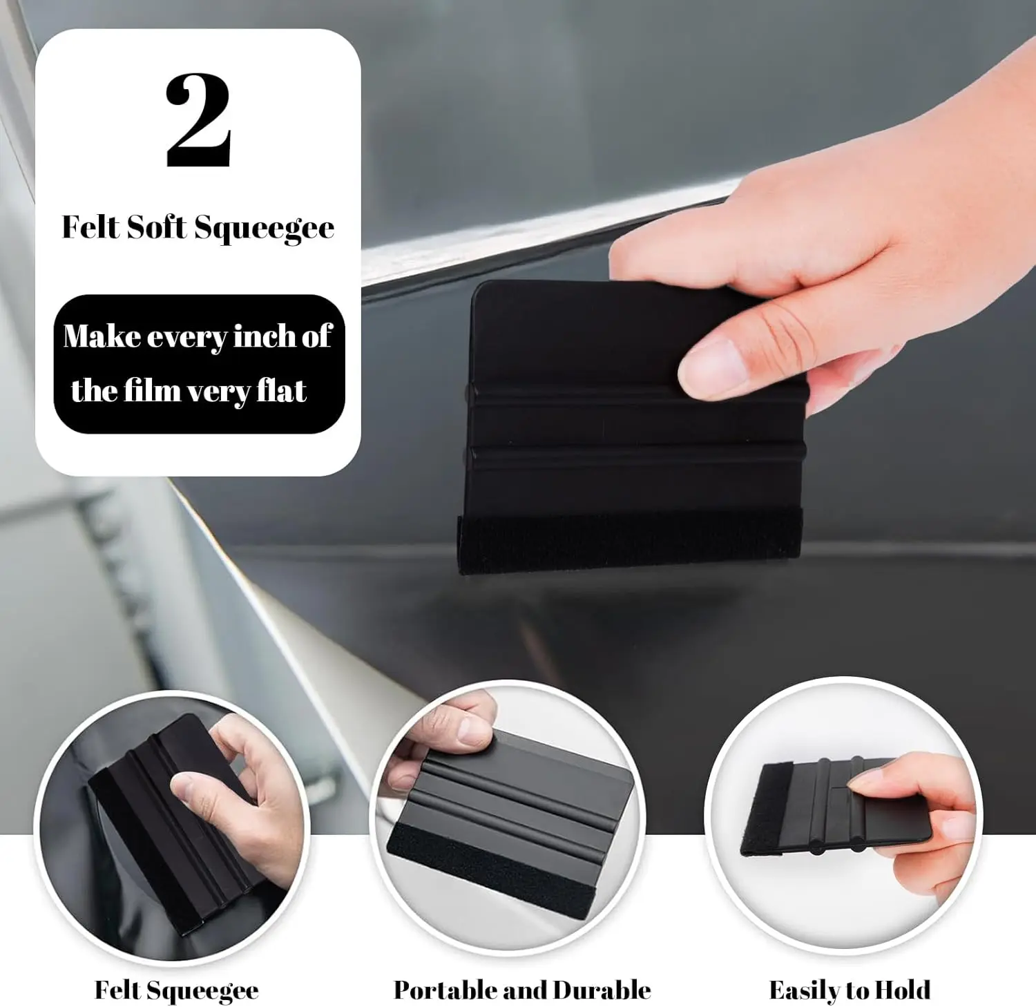 Car Window Film Tinting Tools, Auto Vinyl Wrap Installation Kit, Precut ...