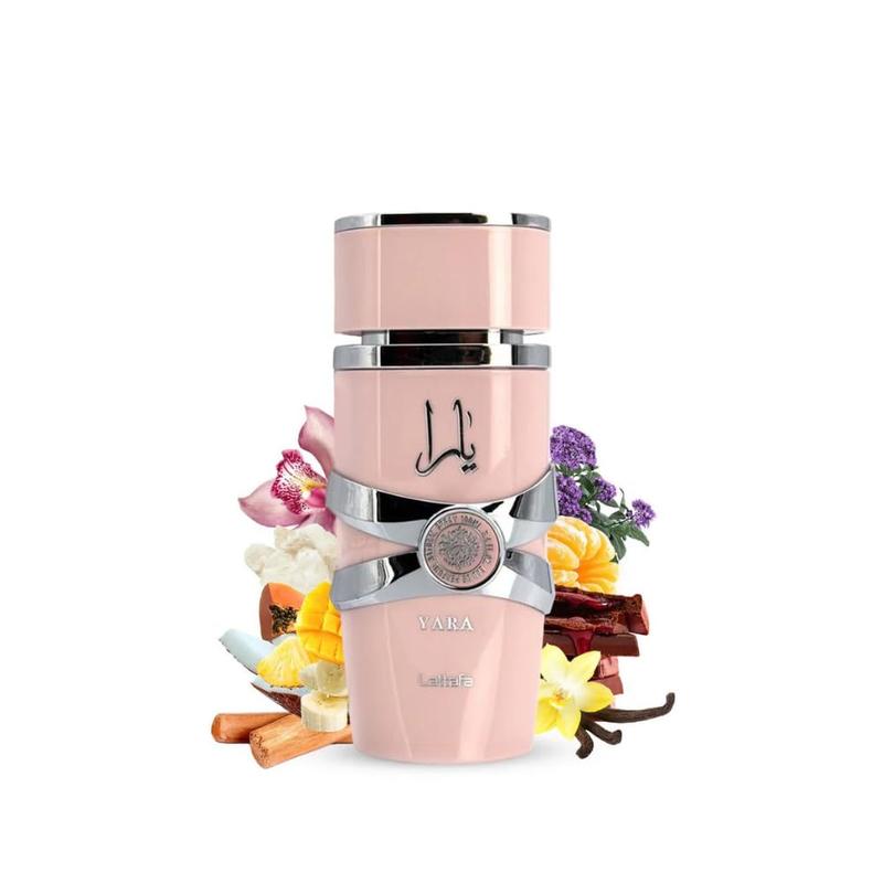 Lattafa Yara and Yara Candy Eau de Parfum Spray Women Bundle (3.6 Oz ...