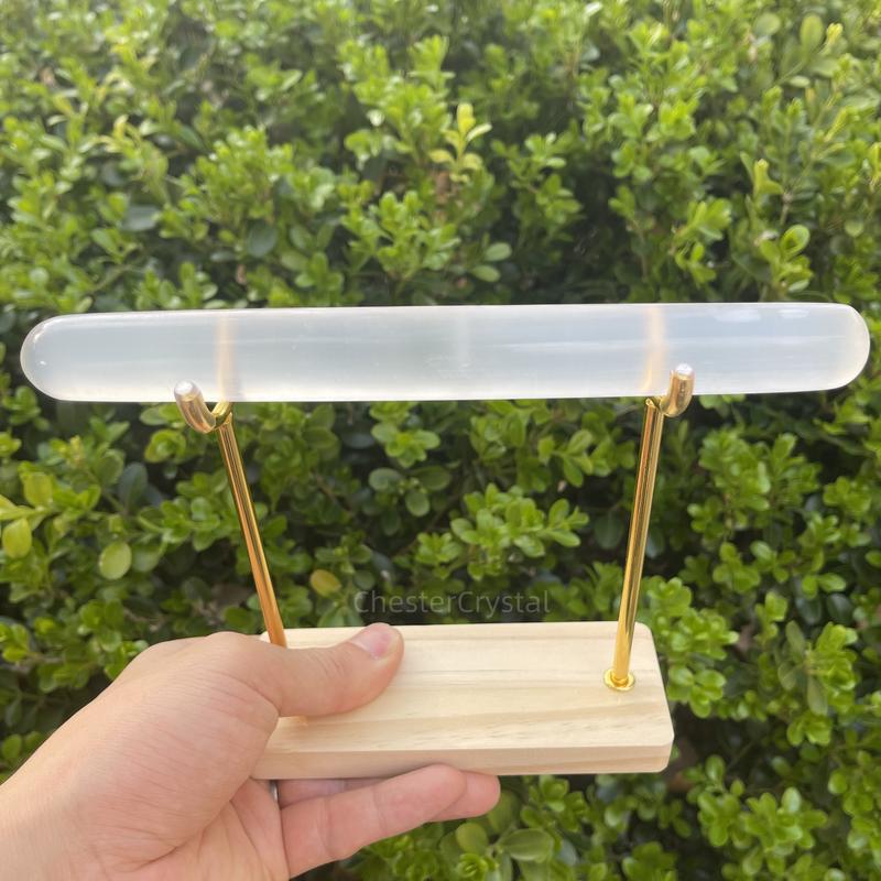 Selenite Bracelet Holder Decorative,golden Racks ,Selenite Holder ...