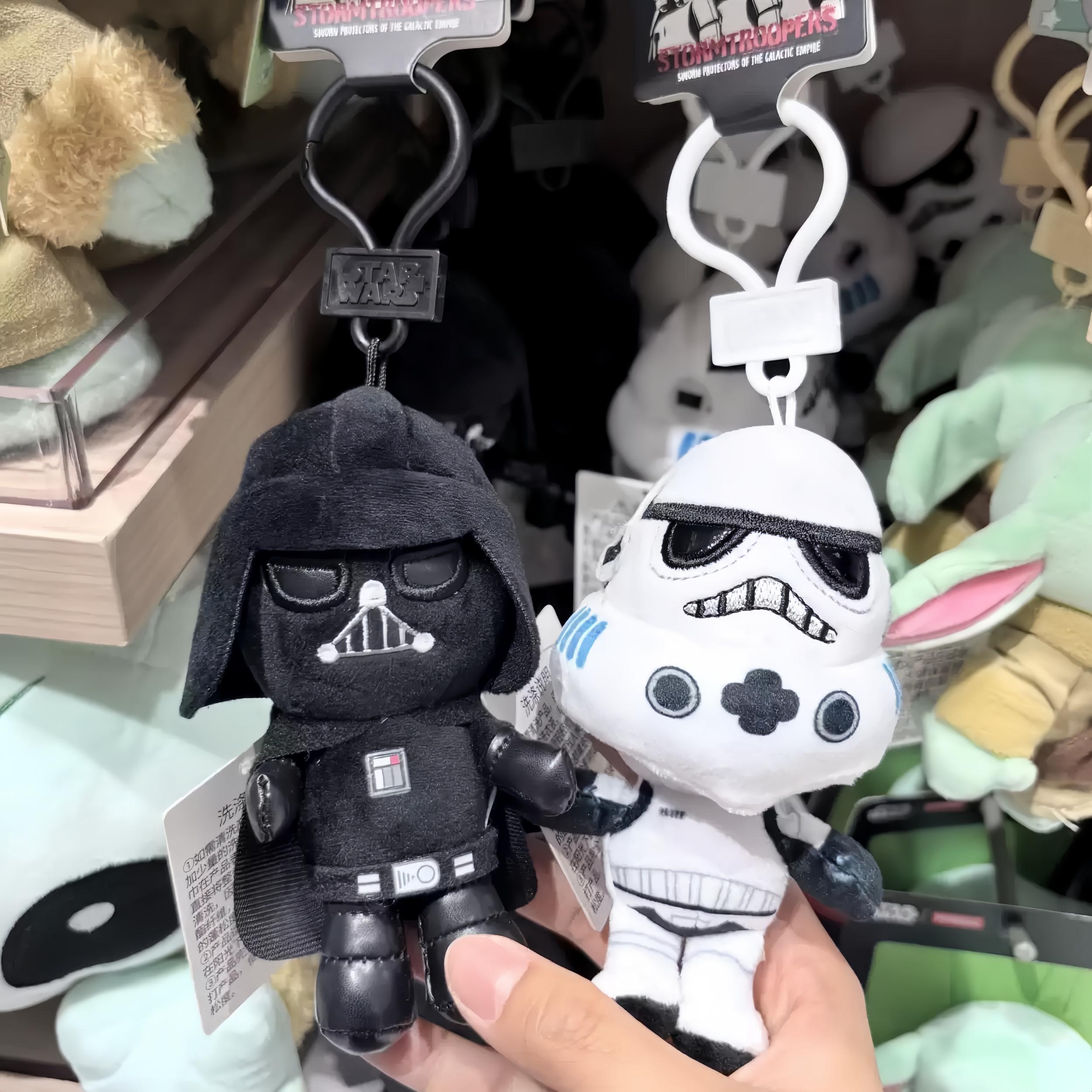 MINISO Star Wars Mandalorian Grogu Plush Keychain Collection, Cute Baby ...