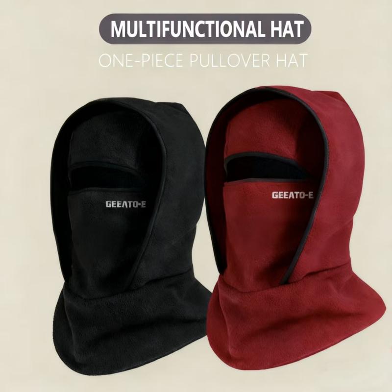 Outdoor Winter Warm Hat Neckband Integrated Cycling Mask Sports Ski ...