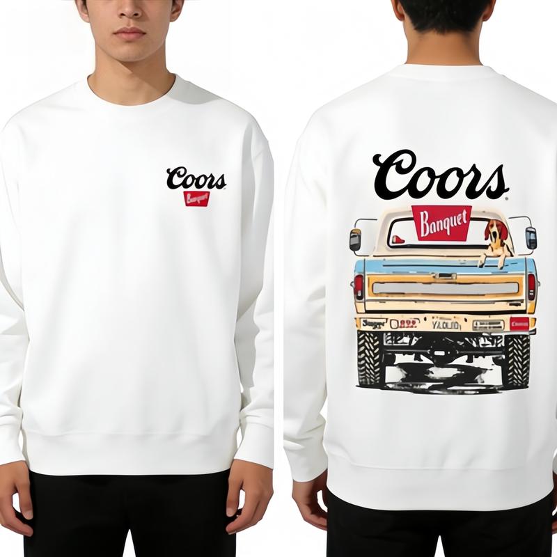 Coors Banquet Retro Truck Hoodie Country Western Style Cozy Unisex Fit ...
