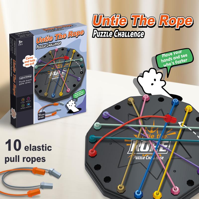 1pc Rope Untangling Battle Challenge Board Game Toy for Children ...