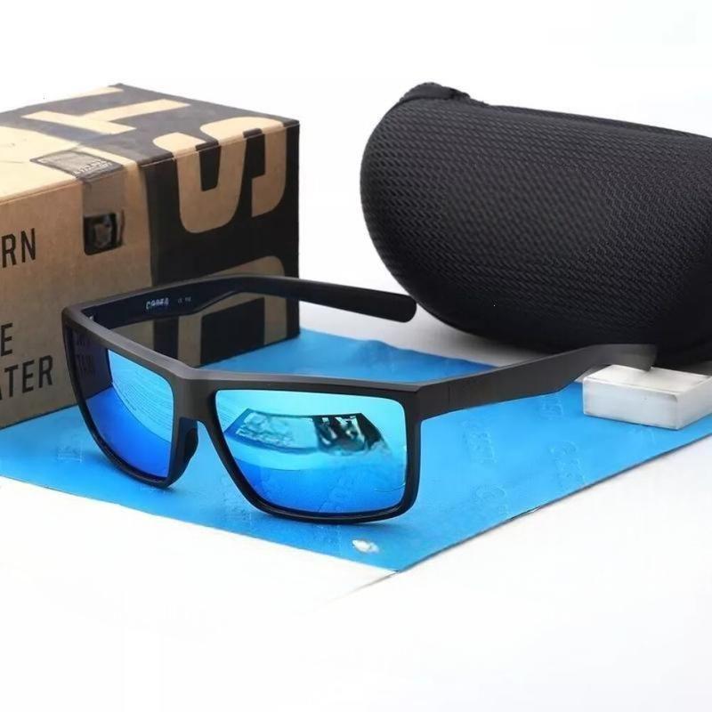 Rinconcito Polarized Sunglasses, Costaxito, Matte Black, Green Mirror ...